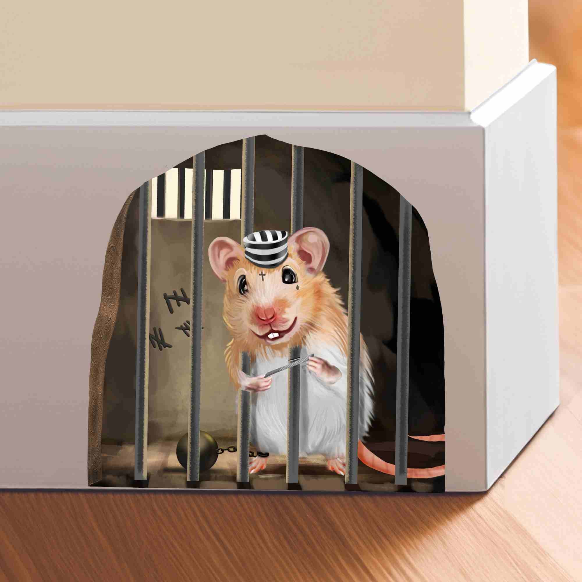 3D Mouse Trap Wall Decal - Micesterpiece – Micesterpiece